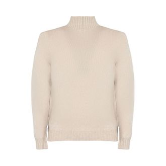 Fedeli Rollkragenpullover - - Knitwear - Herren - Beige - 2XL