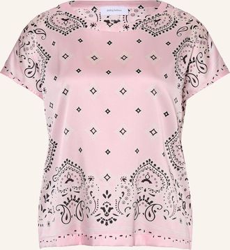 Darling Harbour Darling Harbour Blusenshirt Aus Seide rosa