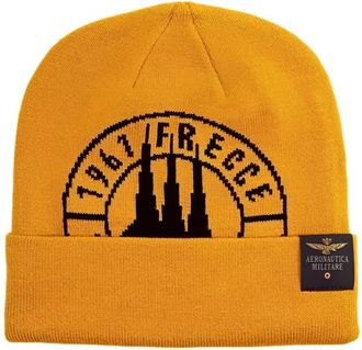 Aeronautica unisex, Accessoires, Orange, Taille: M Beanie