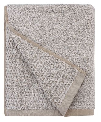 Everplush Company Diamond Jacquard Badetuch Modern 30 x 56 braun