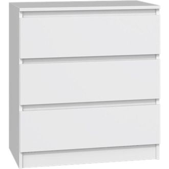 Selsey Selsey - malwa - Commode &agrave; trois tiroirs - 70 cm - blanc