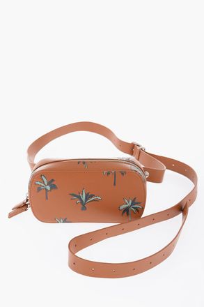 Jil Sander Printed Leather Shoulder Bag TRADITION Jil Sander