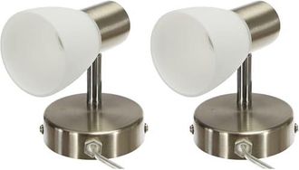 Brilliant Luca in Eisen/Chrom mehrfarbig (Packung mit 2)