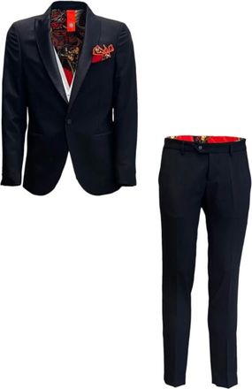 Bharnaba Homme, Costumes, Noir, Taille: 2XL Abito