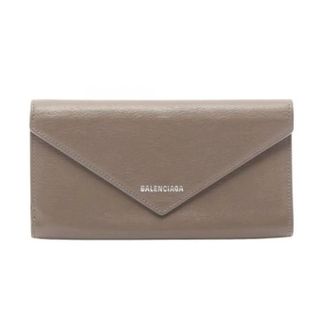 Balenciaga Portefeuille en cuir vintage Pre-owned - Femme - Pre-owned - Gris - Taille: ONE Size