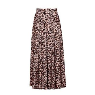 Generic Pantalon d&eacute;t&eacute; &agrave; jambes larges pour femmes, imprim&eacute; l&eacute;opard boh&egrave;me, d&eacute;contract&eacute;, taille &eacute;lastique, pantalon long &eacute;vas&eacute;, pantalon ample Palazzo Culottes