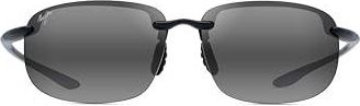 Maui Jim GREY HOOKIPA XLARGE BLACK GLOSS 68