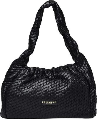 Ermanno Scervino Femme, Sacs, Noir, Taille: ONE Size Hobo Teagan