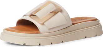 Tamaris Pantolette Damen Keilabsatz beige,EU 42