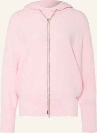 Marc Cain Strick-Hoodie Mit Alpaka rosa