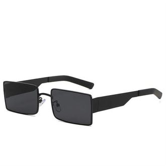 Generic Lunettes De Soleil Carr&eacute;es &Agrave; Petite Monture For Femmes, For Sports Plein Air, Vacances, For Hommes(Black)