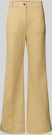 Victoria Beckham Bootcut Fit Jeans aus reiner Baumwolle