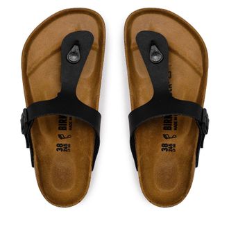 Birkenstock Zehentrenner Birkenstock Gizeh 043691 Schwarz