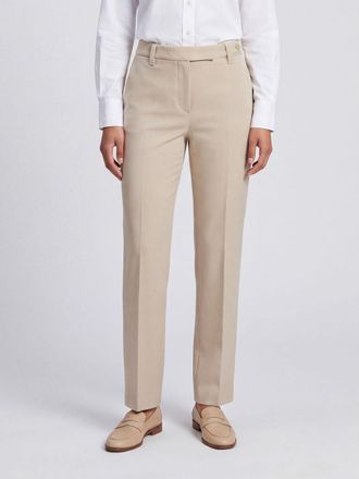 Brunello Cucinelli Pantalon skinny taille mi-haute en coton stretch