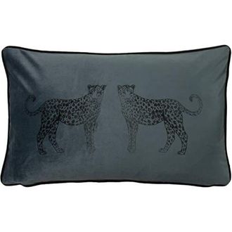 Evans Lichfield furn. Evans Lichfield Savannah Leoparden Feder gef&uuml;lltes Kissen, Polyester, Benzin