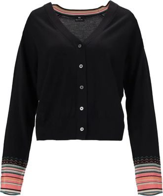 Paul Smith cardigan à col v - Noir