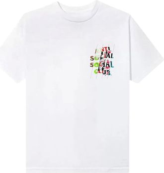 ANTI SOCIAL SOCIAL CLUB Madness T-Shirt - Wei&szlig;