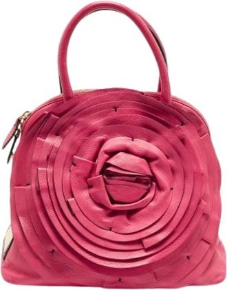 Valentino Pre-owned Lederhandtasche - - Pre-owned - Damen - Rosa - ONE SIZE