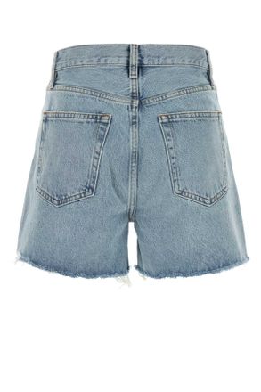 Frame Denim The Everyday Short Denim Shorts - Blue