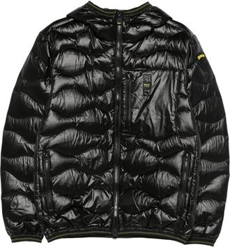 Blauer veste matelassée à capuche - Noir