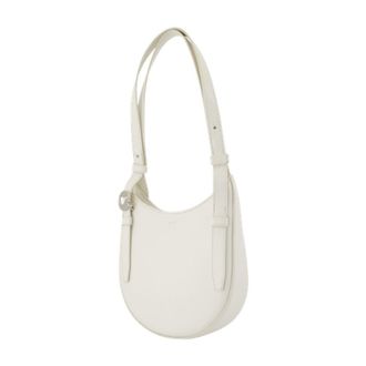 Coperni Womens Mini Belt Shoulder Bag White Calfskin