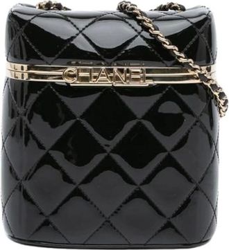 Chanel Sac Vanity Pre-owned - Femme - Pre-owned - Noir - Taille: ONE Size