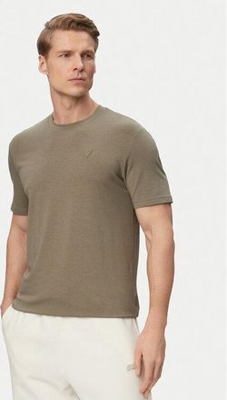 Guess T-Shirt Z2YI12 JR06K Khakifarben Regular Fit