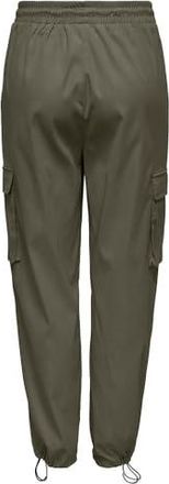 Only Onlcashi Pantalon Cargo WVN Noos, Grape Leaf, L x 32L Femme