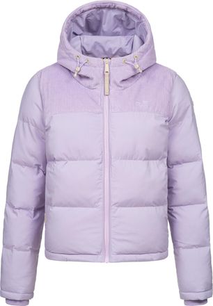 Ragwear Damen Winterjacke warme Steppjacke wasserdicht mit Kapuze aus Kord Amazze Lavender Gr. XXL