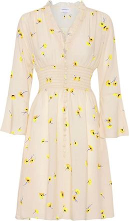 Americandreams Americandreams, Femme, Robes, Beige, Taille: 40 FR Sally Short Dress