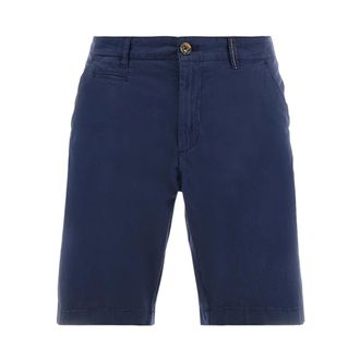 La Martina Homme, Shorts, Bleu, Taille: W33 Shorts Bermuda classiques en coton