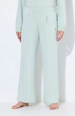 Ulla Popken Schlupfhose Yoga-Hose Kellerfalten Taschen