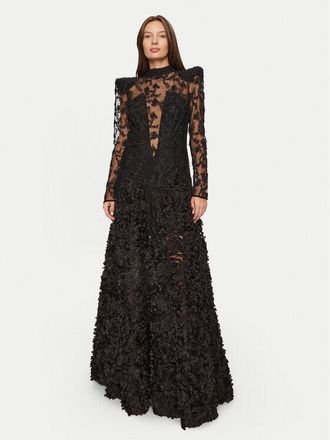 BABYLON Abendkleid S00800 Schwarz Regular Fit