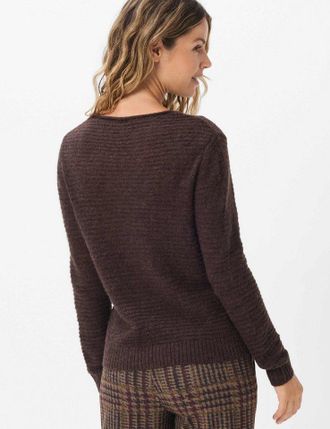 Brax Strickpullover Style LESLEY Strickpullover im Alpaka-Wollmix