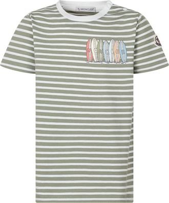 Moncler unisex, Tops, Vert, Taille: 12 M T-shirts