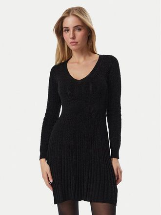 Guess Strickkleid W6BK31 Z1443 Schwarz Regular Fit