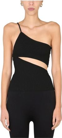 ADĀMO Andrea Adamo Femme, Tops, Noir, Taille: 42 FR Monospalla