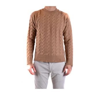 Laneus Rundhals-Strickware - - Knitwear - Herren - Braun - XL