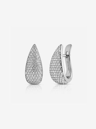 Classyandfabulous Jewelry Ohrringe BOLD PAV DROP