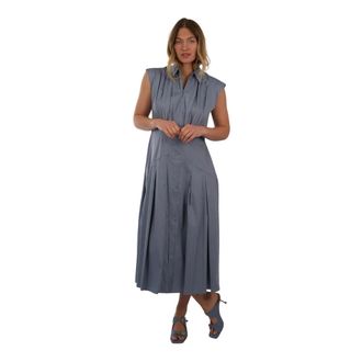 Semicouture Damen, Kleider, Blau, MGr&ouml;&szlig;e