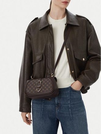 Nine West Handtasche CEO-SILK LINE-KY500 Dunkelbraun