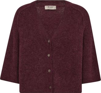 Mos Mosh MOS Mosh, Femme, Pulls, Rouge, Taille: 36 FR Cardigans
