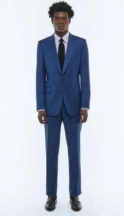 Fursac Costume ajust&eacute; en laine certifi&eacute;e - Taille 44 - Homme