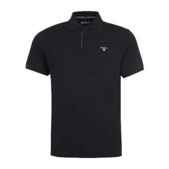 Barbour Homme, Tops, Noir, Taille: M Polo Classique
