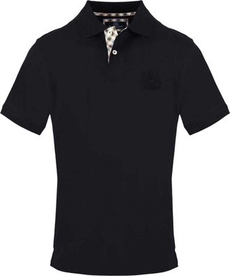 Aquascutum Poloshirt f&uuml;r Herren (Schwarz)