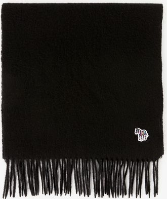 Paul Smith Echarpe &agrave; franges en laine vierge