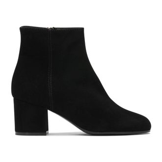 Via Roma 15 Schwarze Leder Stiefeletten f&uuml;r Frauen - - Shoes - Damen - Schwarzk - 37 EU