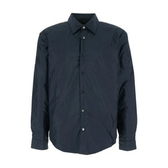 HUGO BOSS Klassische Hemdjacke mit Kragen - - Jackets - Herren - Blau - XL