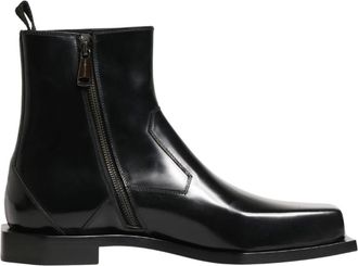 Dolce & Gabbana Homme, Chaussures, Noir, Taille: 43 EU Bottines