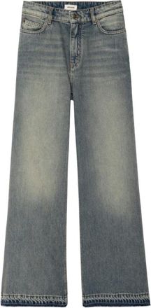 Zadig&Voltaire Femme, Jeans, Bleu, Taille: W30 Wide Jeans